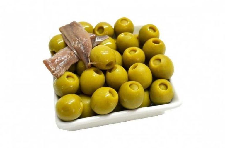 Oliven fylt med ansjos – Verdensmat Nettbutik
