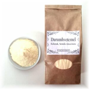 Durumhvetemel: Semola rimacinata – Verdensmat Nettbutik